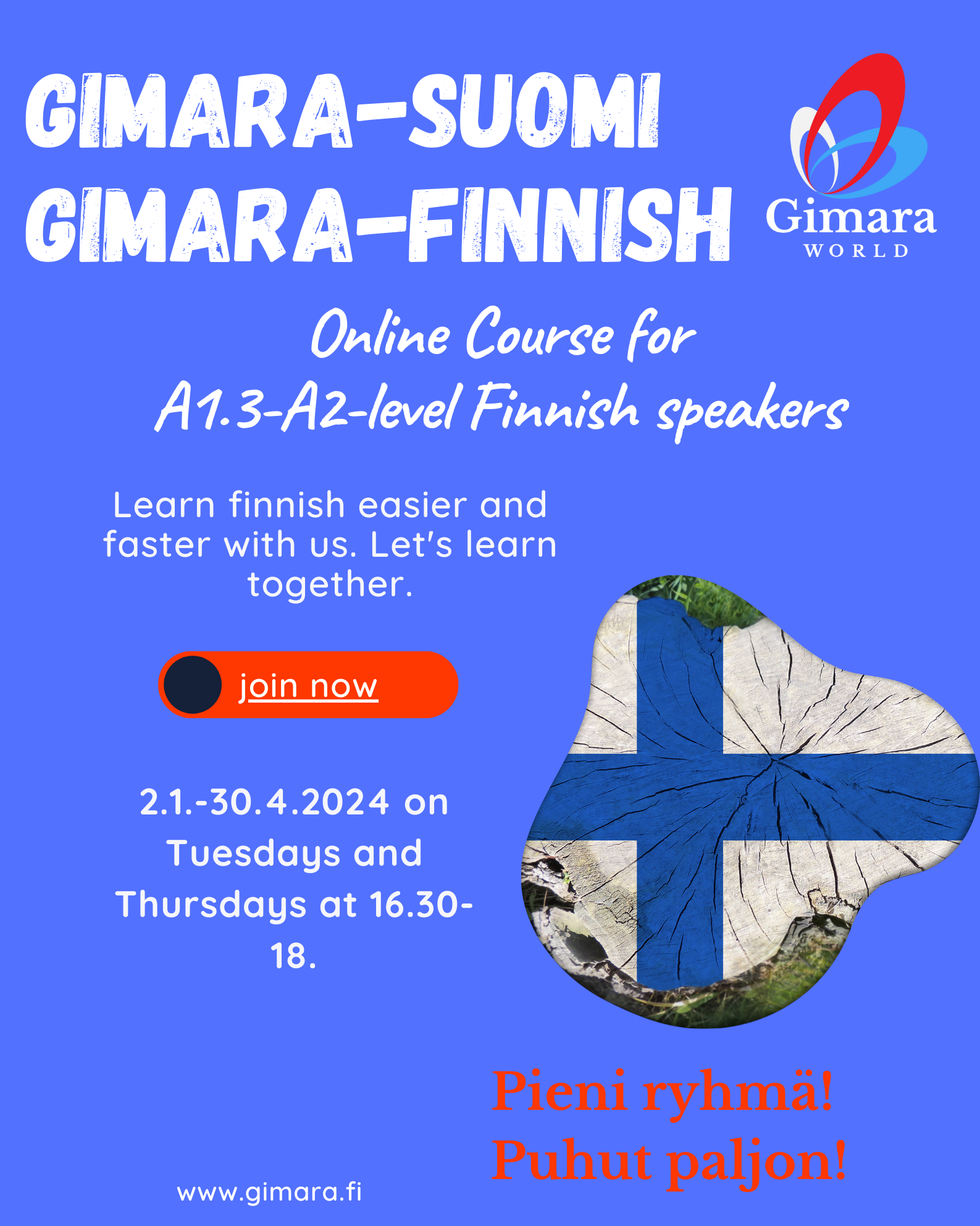 Suomen kielen opetus – Gimara