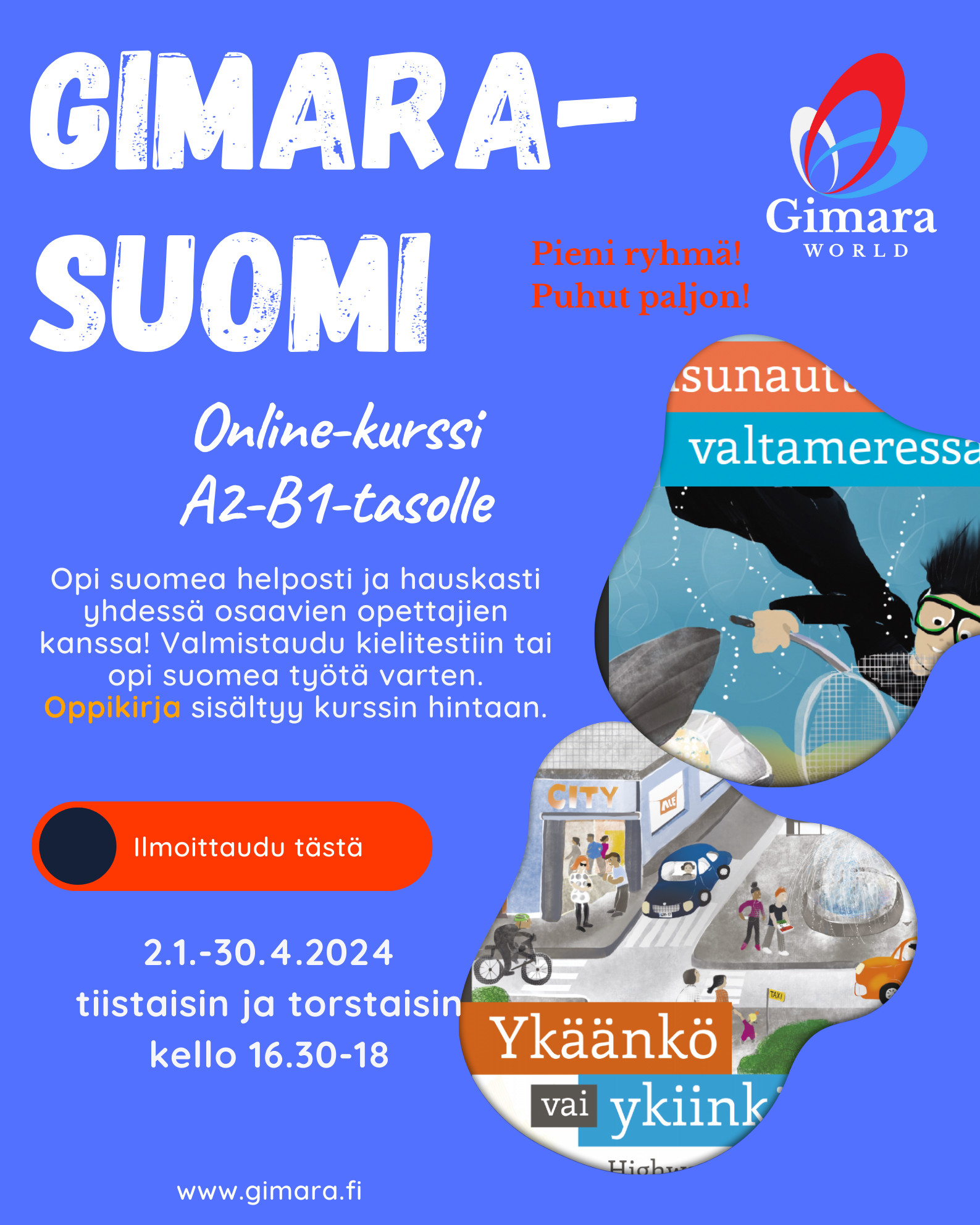 Suomen kielen opetus – Gimara
